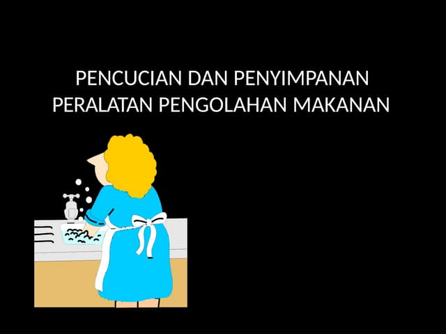 Prosedur dalam menjaga kebersihan dapurr | PPTX