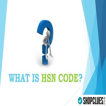 HSN Code merchant | PDF