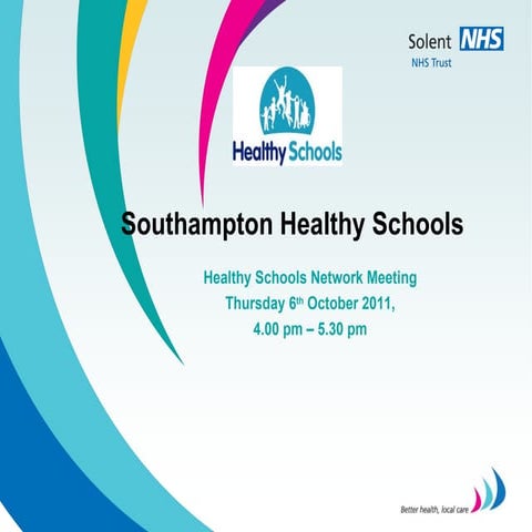 Healthy Schools Network Meeting | PPT
