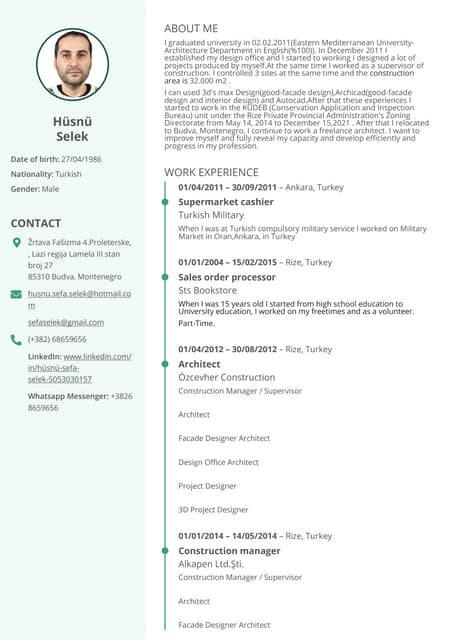 AROKA CV | DOCX | Africa Travel | Travel Locations