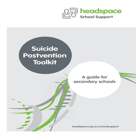 Suicide Postvention Toolkit | PDF