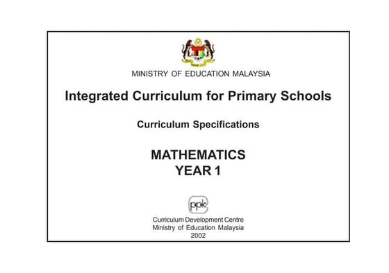 MATHEMATICS YEAR 1 QUESTIONS | DOC