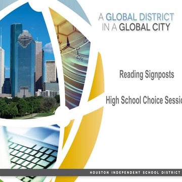 Hs reading signposts | PPT