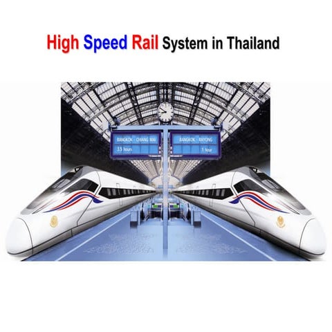 High Speed Rail System in Thailand | PPT