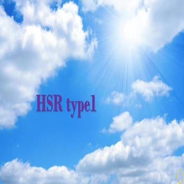 HSR type 1 | PPT | Free Download