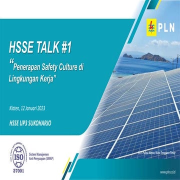 HSSE TALK 1 Bulan K3 Nasional.pptx