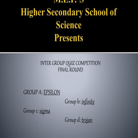 HSS QUIZ COMPETITION for practice different questions pptx | PPTX