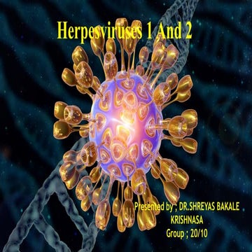 Herpes simplex virus | PPTX