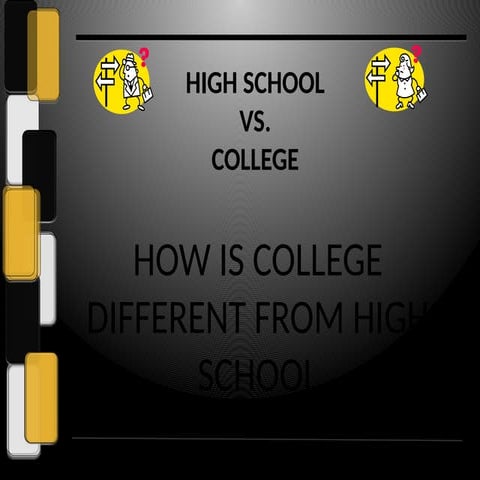 High School vs. College Culture What is Different?.pptx