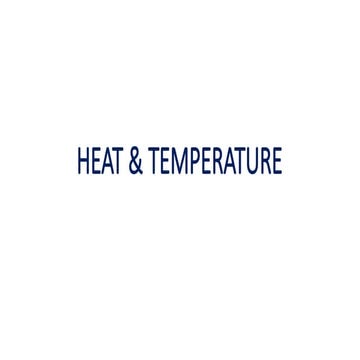 Heat and light | PPT