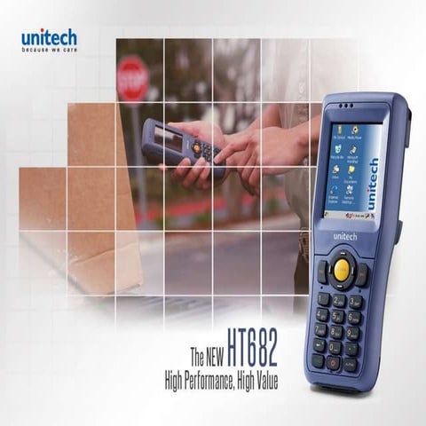 The New Unitech HT682 Handheld Mobile Computer | PPT