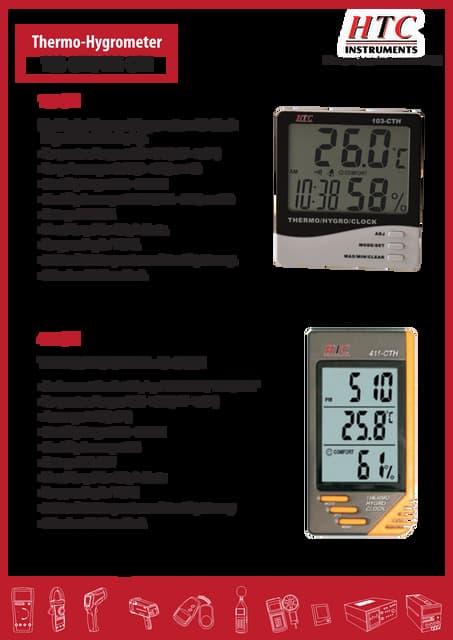 Htc clamp meter pc 170a | PDF