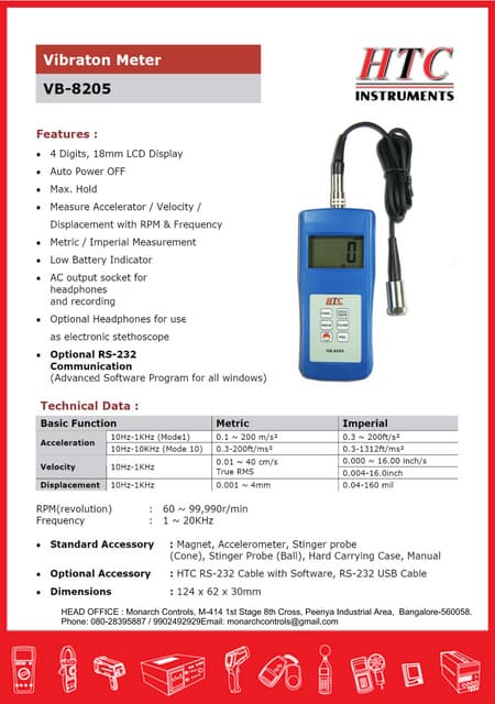 Htc clamp meter pc 170 a | PDF