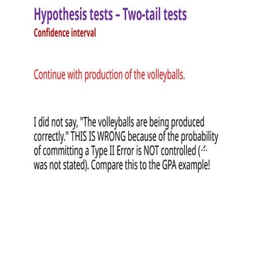 Hypothesis Test for Engineers using One-Tail Test | PPTX