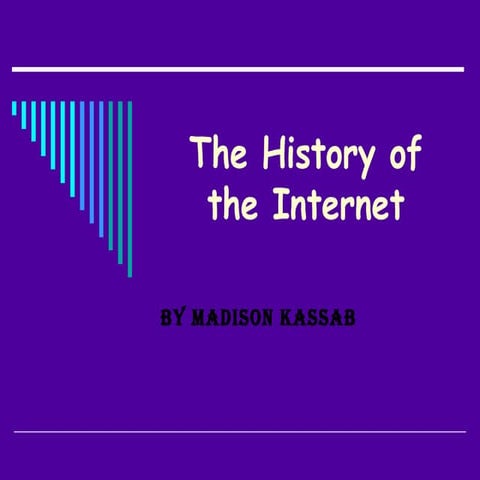 the history of the internet | PPT