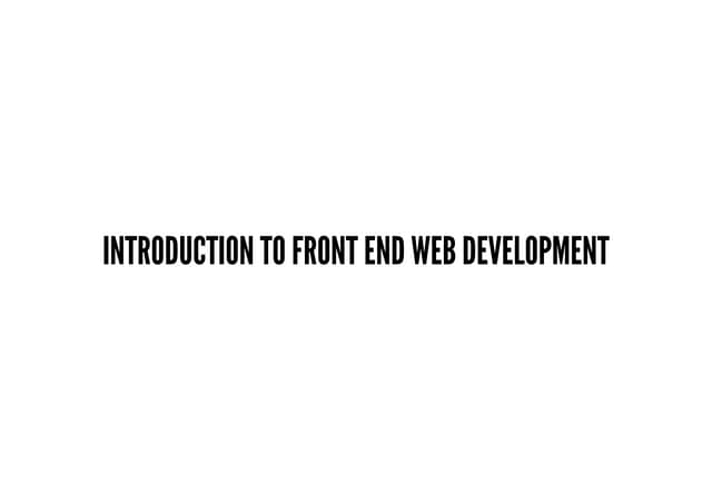 Html Css Workshop Lesson 0 How Browsers Work Pdf Web Development