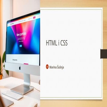 html_prezentacija-osnove html web dizajn | PPTX