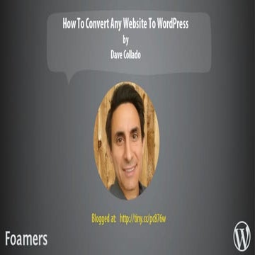 HTML To WordPress The Easy Way | PDF