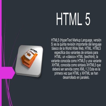 Html5 | PPTX