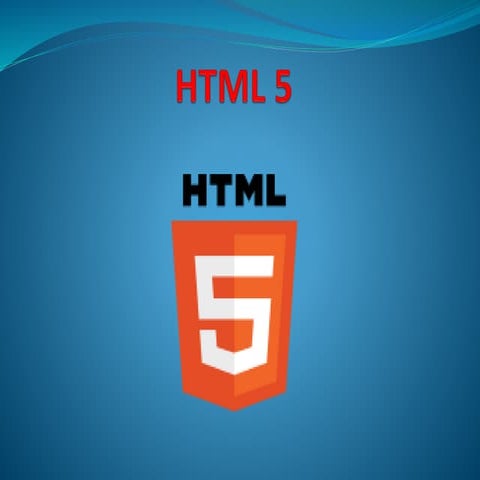 Html 5 | PDF