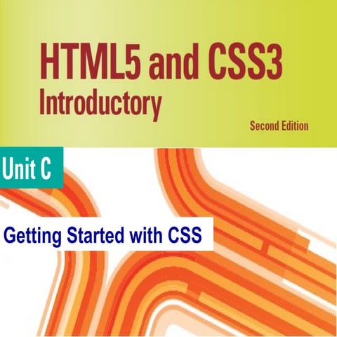 Getting Started With Css Ppt