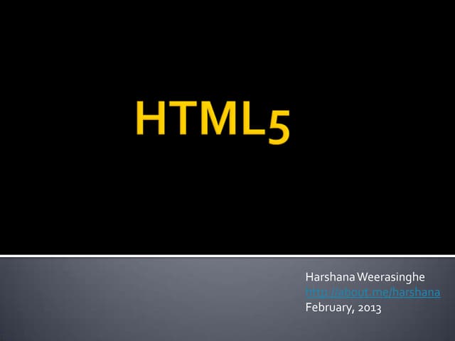 Html5 Css3 Java Script For Future Html5 Ppt