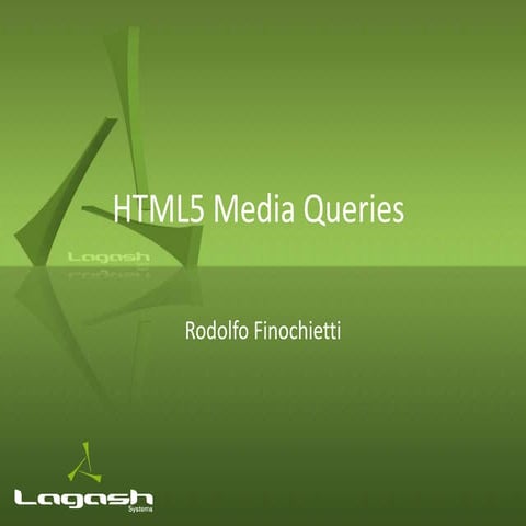 HTML5 Media Queries | PPTX