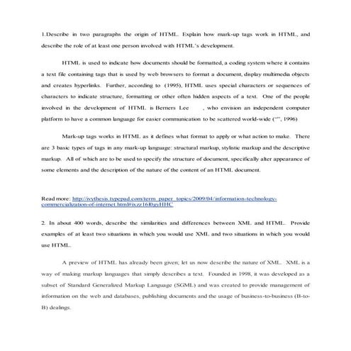 Xml interview questions | PDF