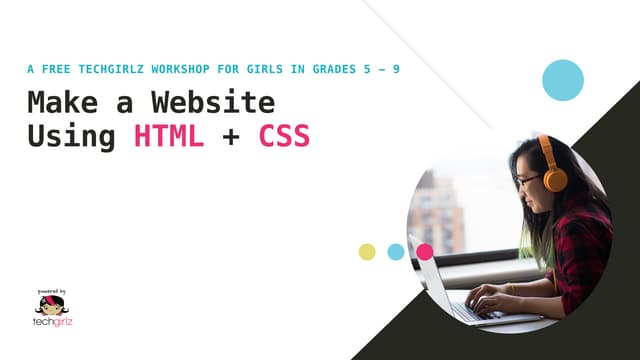 Build A Website Using Html Css Ppt