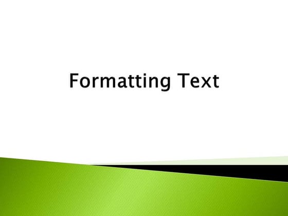 HTML Font Element | PPT