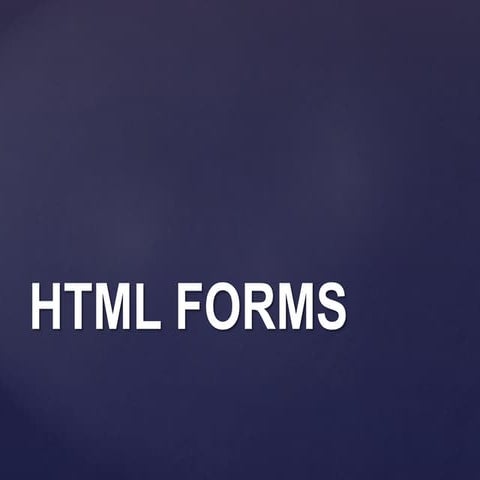 Forms | PPTX