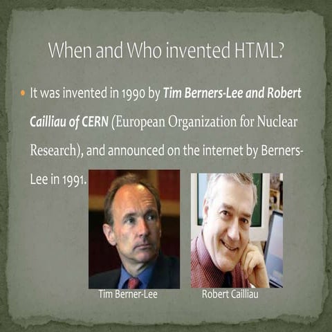 Html Tag Ppt