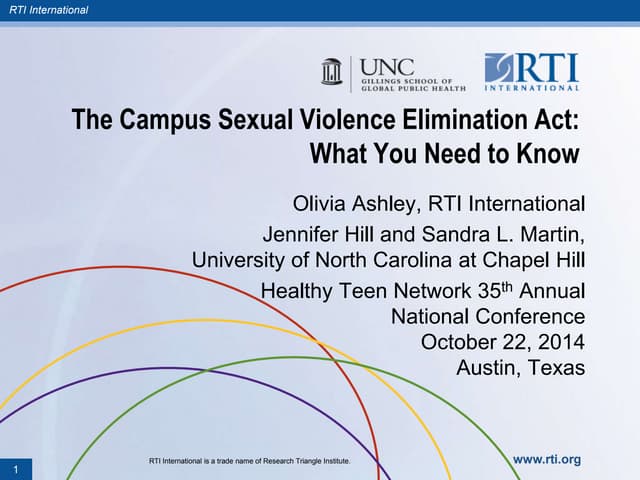 Sexual assault | PPTX