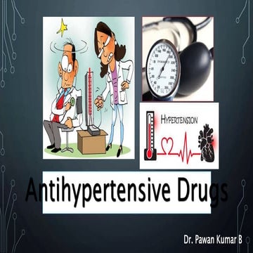 Hypertension and Antihypertensive drugs - Diuretics and RAS inhibitors ...