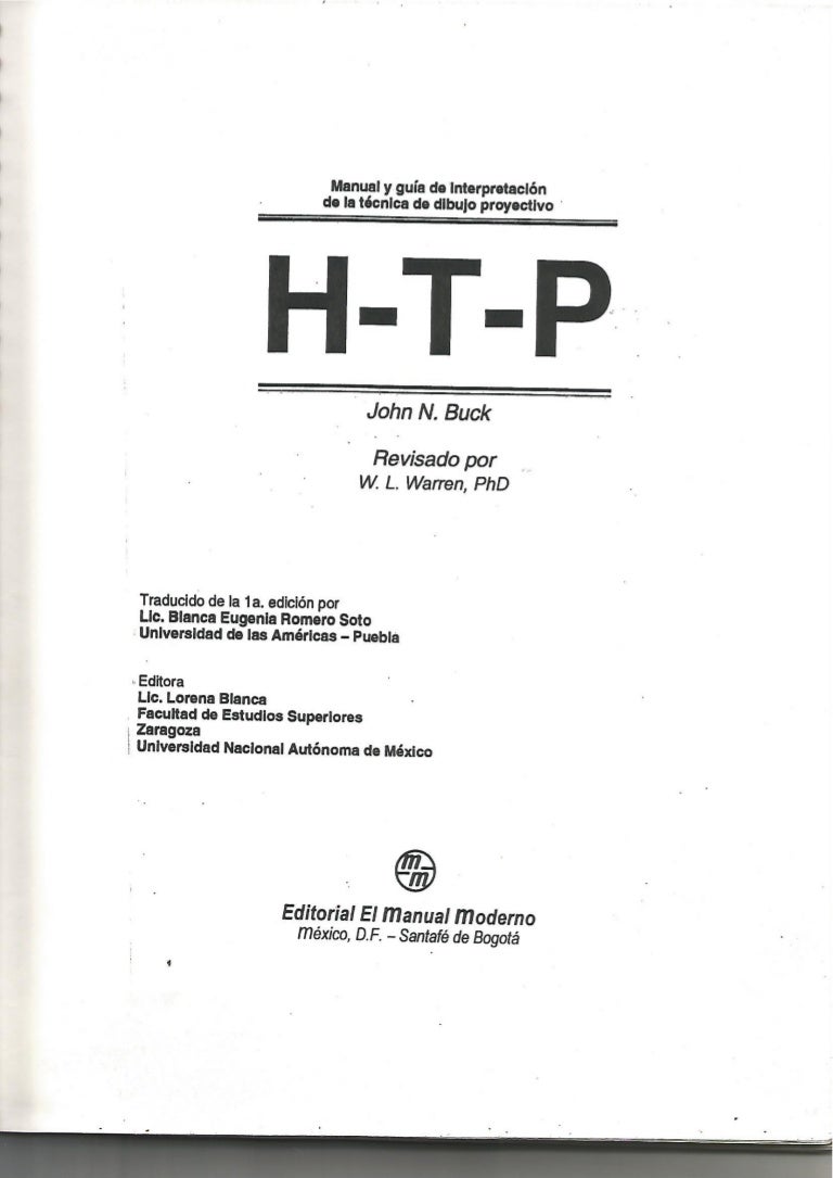 Htp Manual
