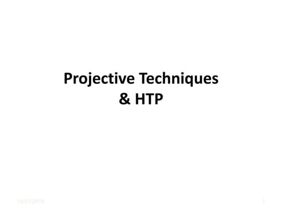 House Tree Person Test Interpretation 1234 | PDF