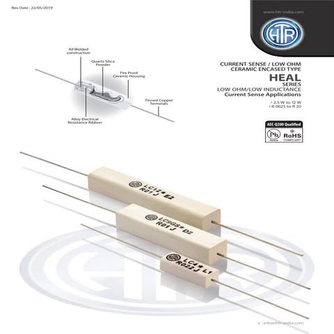 Htr india-products-current-sense-resistors-ceramic-encased-resistor ...