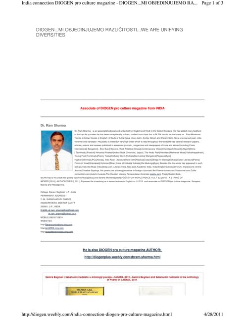 Creative Writing Handout | PDF