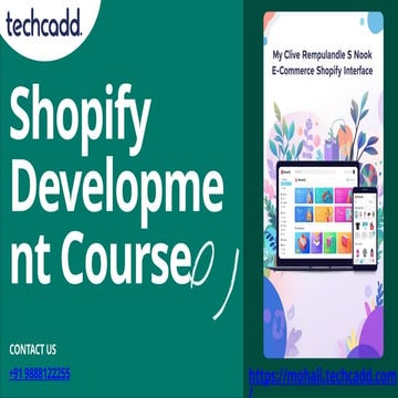Shopify Website Development cost: A guide for every developer | PPTX