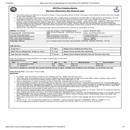 Https _www.irctc.co.in_eticketing_print_ticket | PDF
