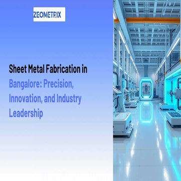 Advanced Technologies Reshape Sheet Metal Manufacturing Processes | PDF