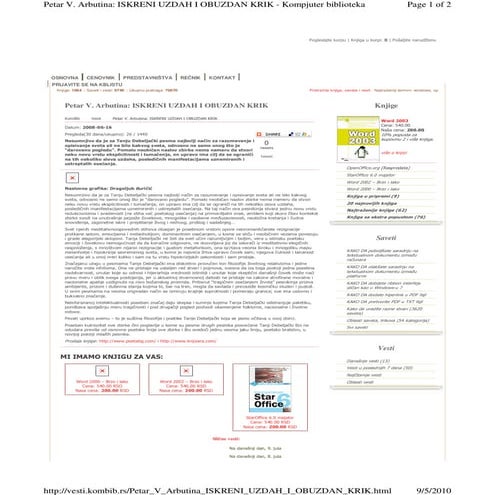 Http vesti.kombib | PDF