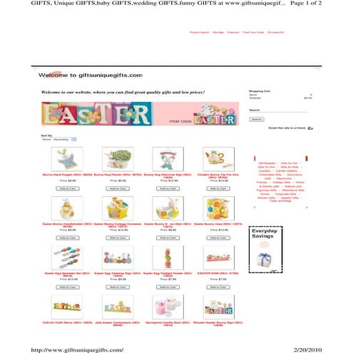 Barbers Gift Baskets Brochure | PDF