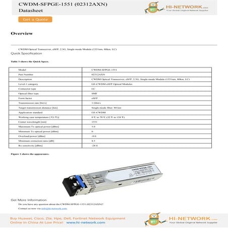 huawei-cwdm-sfpge-1551-brochure-datasheet.pdf