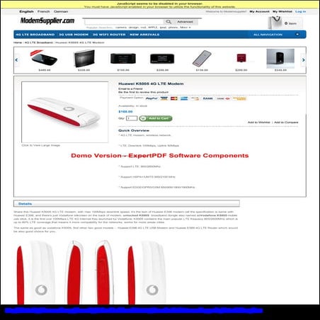 Huawei k5005 4g lte modem | PDF