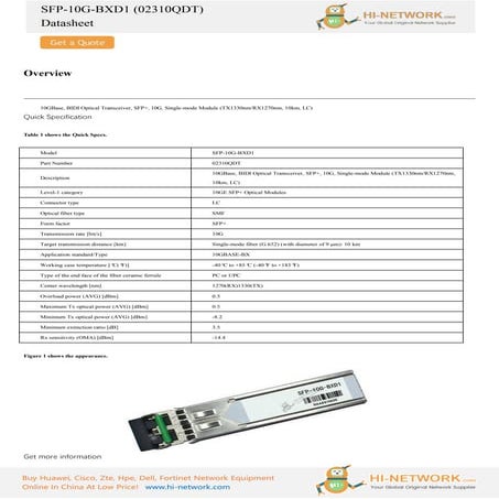 huawei-sfp-10g-bxd1-brochure-datasheet.pdf