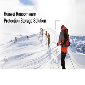 Huawei Ransomware Protection Storage Solution Technical Overview Presentation 2023 05.pdf