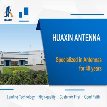 HUAXIN ANTENNA Products and Control Systems | PDF