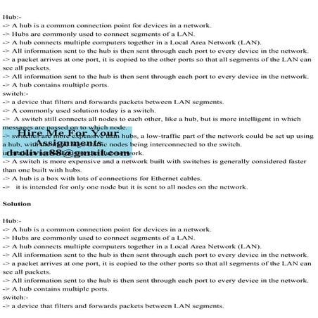 Hub-- A hub is a common connection point for devices in a networ.pdf