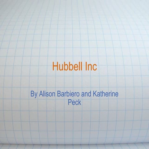 Hubbell inc(2) | PPT